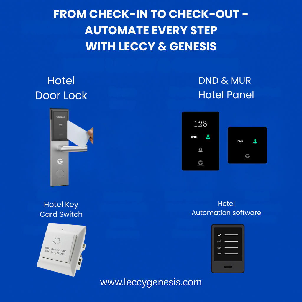 Hotel Automation Made Easy – Explore 3 Powerful Combos by Leccy & Gene – Leccy and Genesis