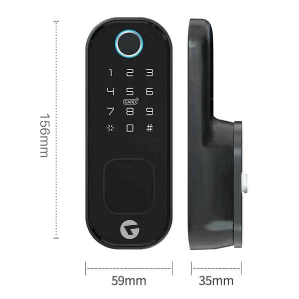 Handle - Less Smart Doorlock | Fingerprint Doorlock – Leccy and Genesis