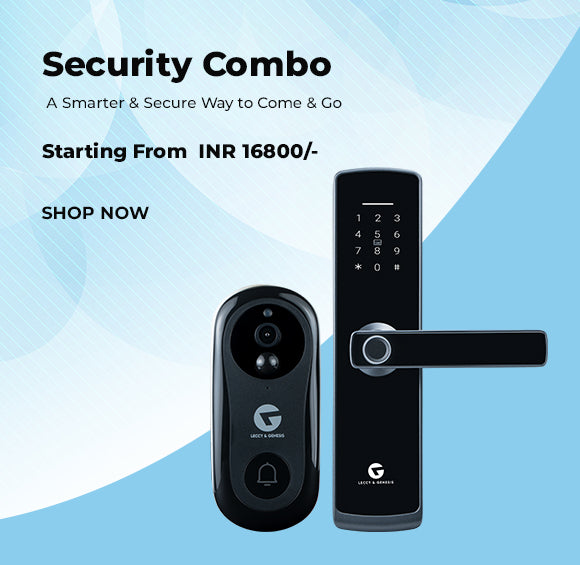 L&G Smart Doorlock and Smart Video Doorbell Combo – Leccy and Genesis