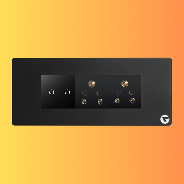 L&G 6M WiFi Smart Touch Switch Board for AC & Geyser | Alexa & Google ...