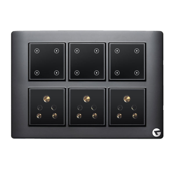 12 module switch board | Smart Touch Switch Panel – Leccy and Genesis