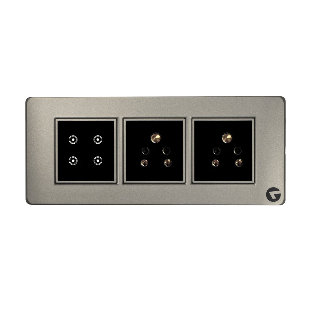6 Modular Smart Switch Board | Wifi Smart Switch – Leccy and Genesis