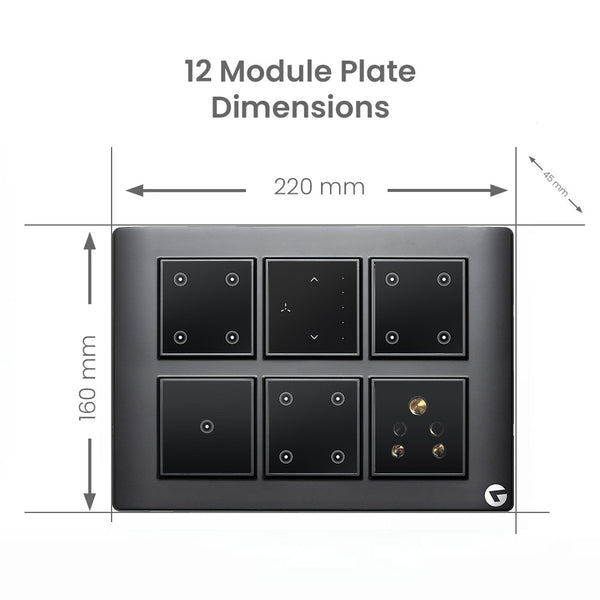 Buy 12 Modular Smart Switch Board - Leccy & Genesis – Leccy and Genesis